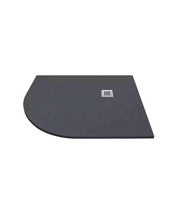 Giorgio Offset Quadrant Shower Tray - Graphite Slate – CSG Contracts