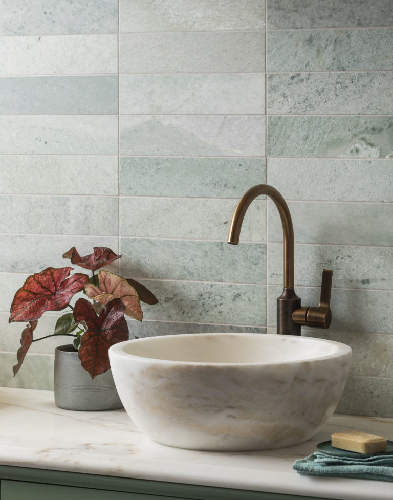 Calacatta Amber Honed Marble Pluto Basin – Contract Stone & Tiles